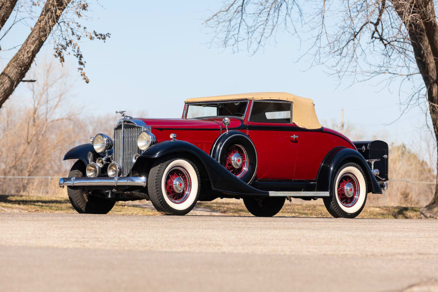 1933 Packard Eight Coupe Roadster for Sale at Auction - Mecum Auctions