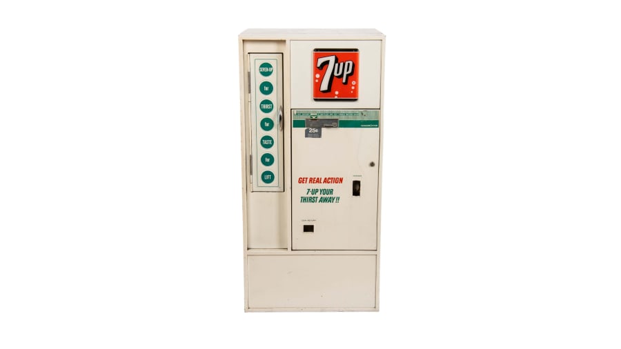 1960s 7UP Vendorlator Model VFA56 Vending Machine for Sale at Auction ...