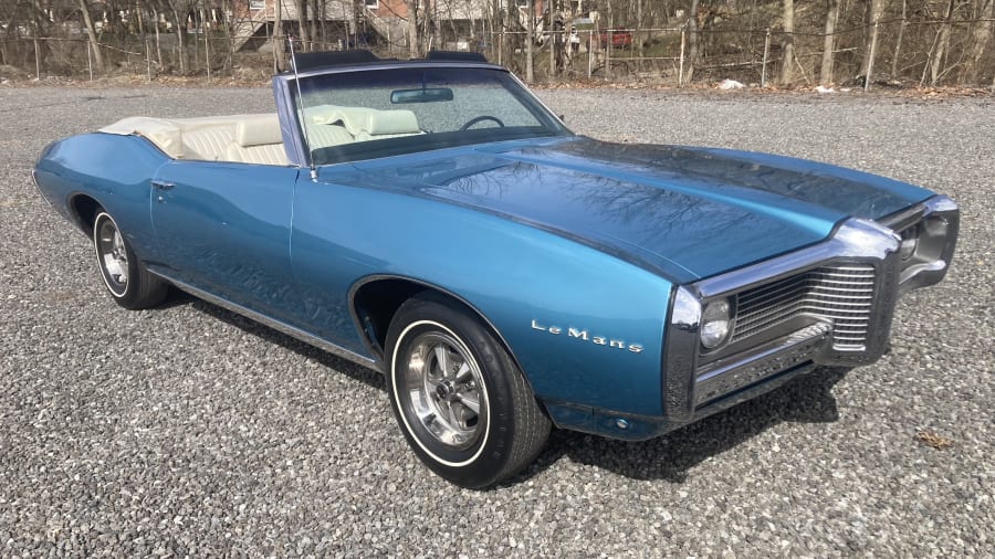 1969 Pontiac Lemans Convertible for Sale at Auction - Mecum Auctions