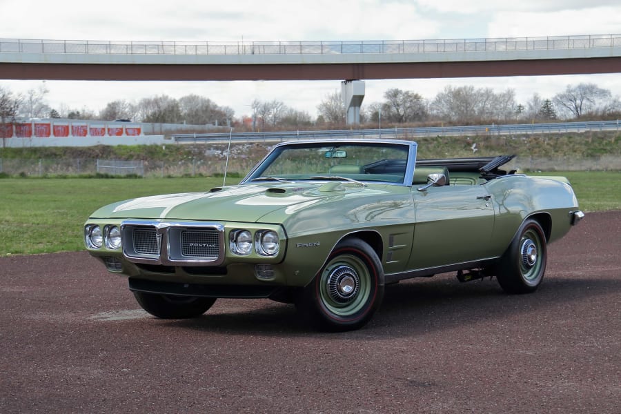 1969 Pontiac Firebird Custom Convertible for Sale at Auction - Mecum ...