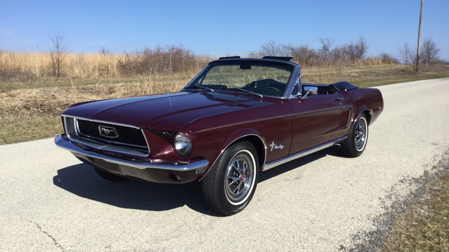 1968 Ford Mustang Convertible for Sale at Auction - Mecum Auctions