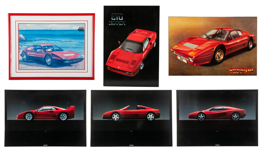 Ferrari Prints, Lot of 6 for Sale at Auction - Mecum Auctions