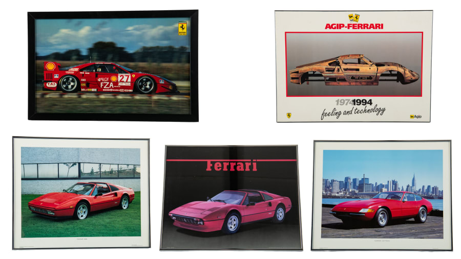 Ferrari Prints, Lot of 5 for Sale at Auction - Mecum Auctions