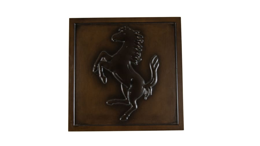 Ferrari Prancing Horse Wood Plaque for Sale at Auction - Mecum Auctions
