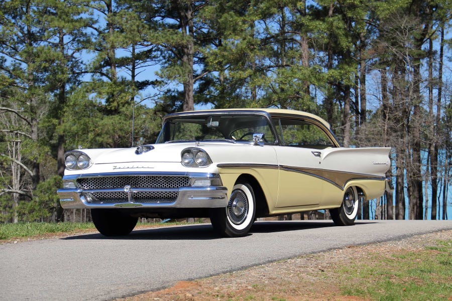 1958 Ford Fairlane 500 Hardtop for Sale at Auction - Mecum Auctions