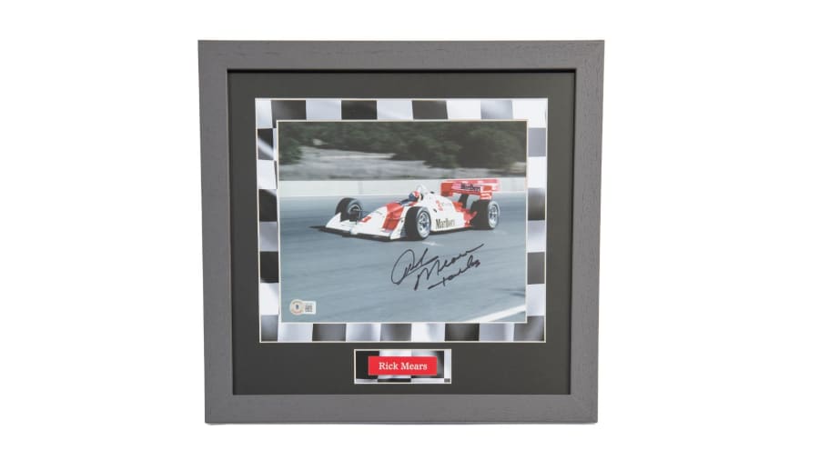 Rick Mears Autographed Racing Photograph for Sale at Auction - Mecum ...
