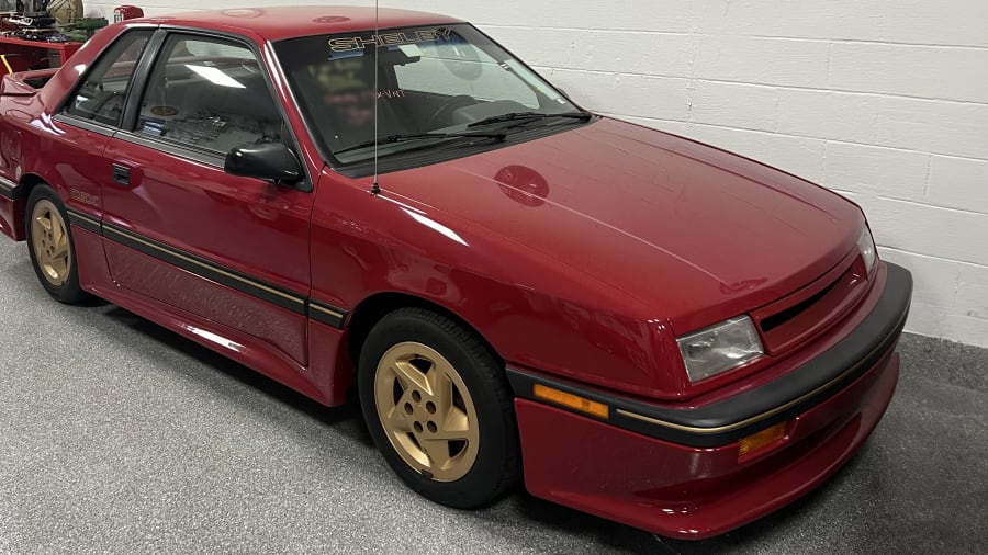 1989 Dodge Shelby Shadow CSX for Sale at Auction - Mecum Auctions