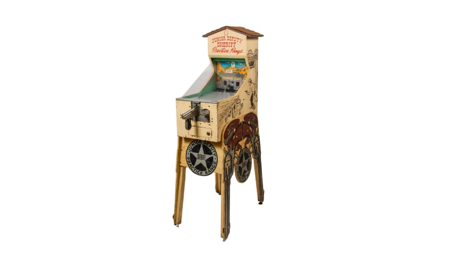 1950s Junior Deputy Sheriff Shooting Gallery Arcade Game for Sale at ...