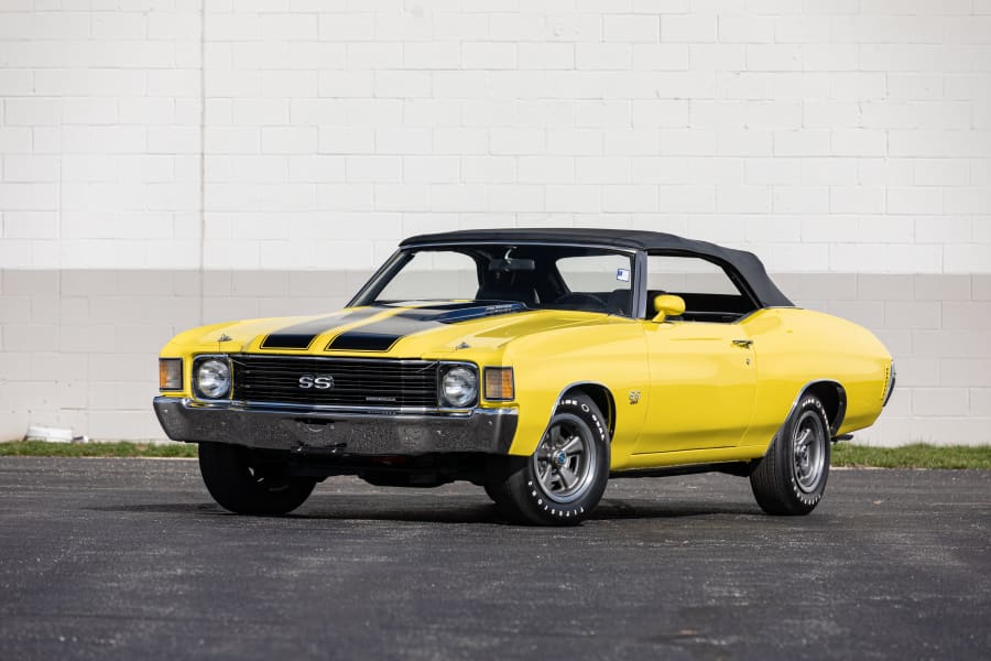 1972 Chevrolet Chevelle SS Convertible for Sale at Auction - Mecum Auctions