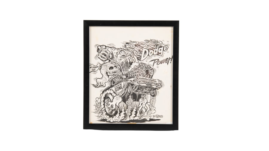 "Dodge Power!" Original Ed "Big Daddy" Roth Framed Poster for Sale at ...