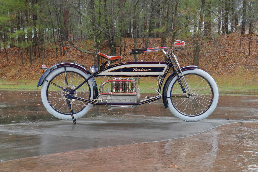 1913 Henderson Four Model B Long Tank for Sale at Auction - Mecum Auctions