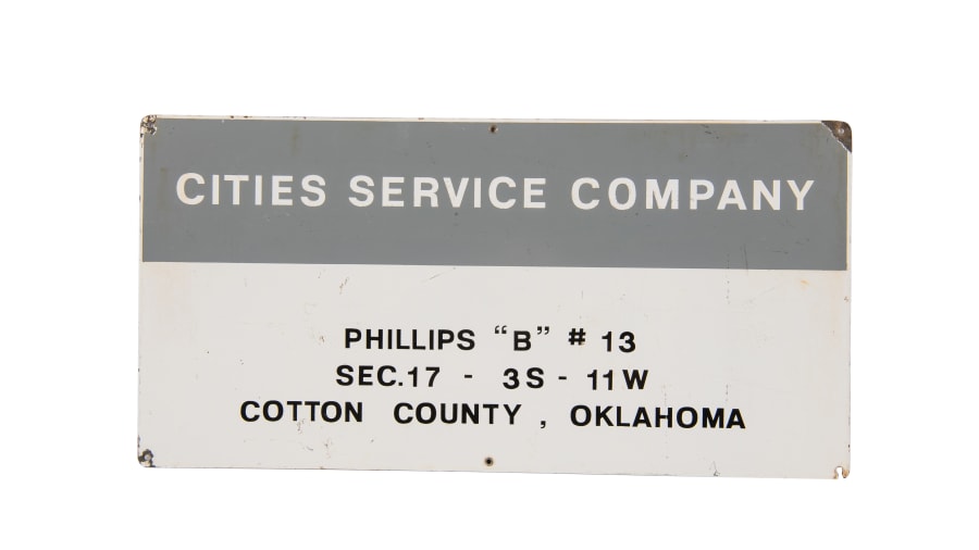 Cities Service Single-Sided Porcelain Sign for Sale at Auction - Mecum ...