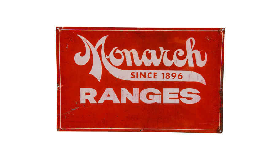 Monarch Ranges Single-Sided Tin Sign for Sale at Auction - Mecum Auctions