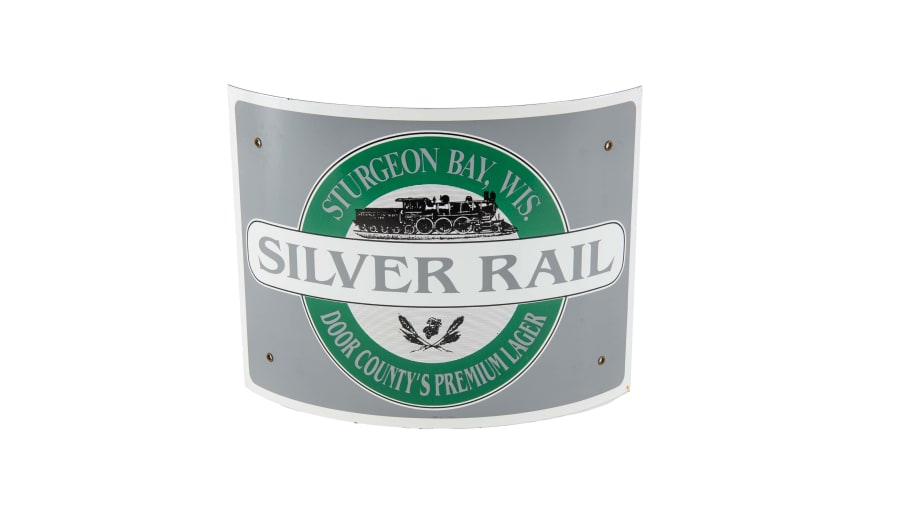 Silver Rail Single-Sided Porcelain Sign for Sale at Auction - Mecum ...