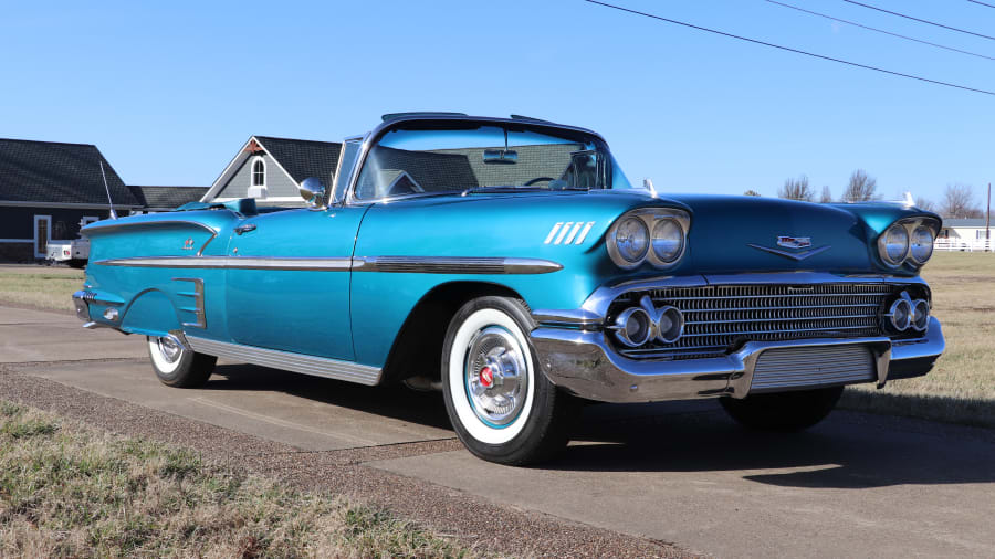 1958 Chevrolet Impala Convertible for Sale at Auction - Mecum Auctions