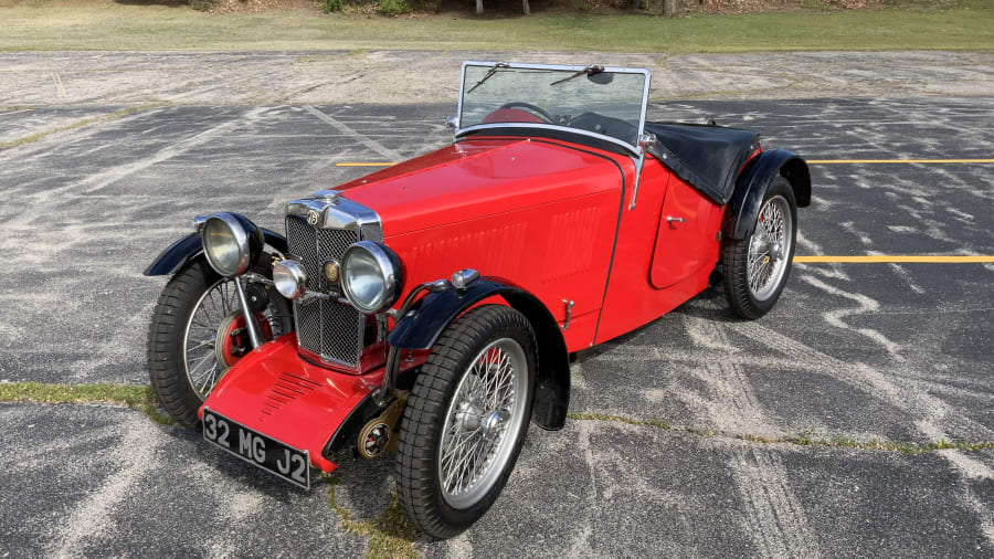 1932 MG J2 Convertible for Sale at Auction - Mecum Auctions