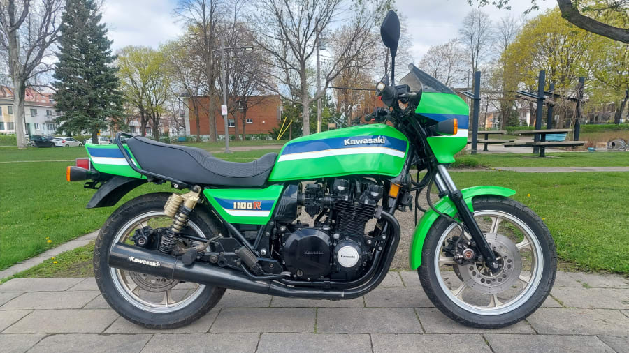1984 Kawasaki KZ1100R ELR for Sale at Auction - Mecum Auctions