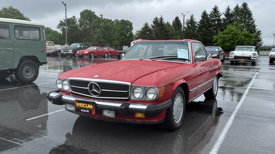 1989 Mercedes-Benz 560SL Convertible for Sale at Auction - Mecum Auctions