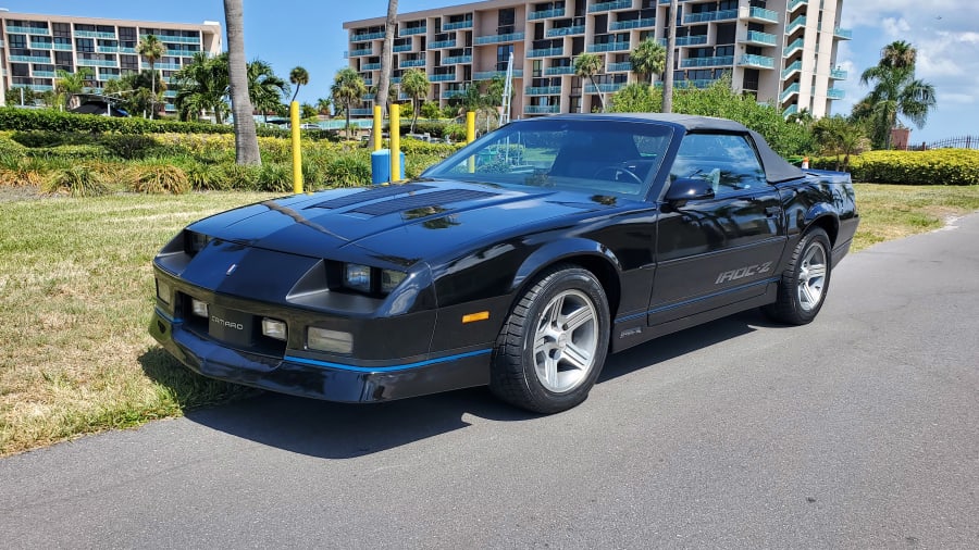 1989 Chevrolet Camaro IROC-Z Convertible for Sale at Auction - Mecum ...