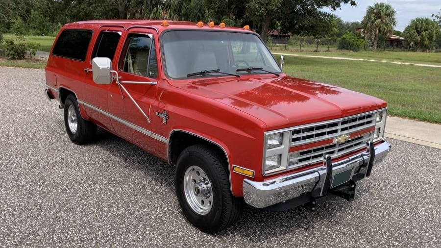 1987 Chevrolet Suburban Silverado for Sale at Auction - Mecum Auctions