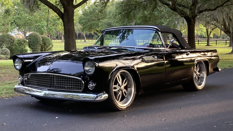 1955 Ford Thunderbird Custom Convertible for Sale at Auction - Mecum ...