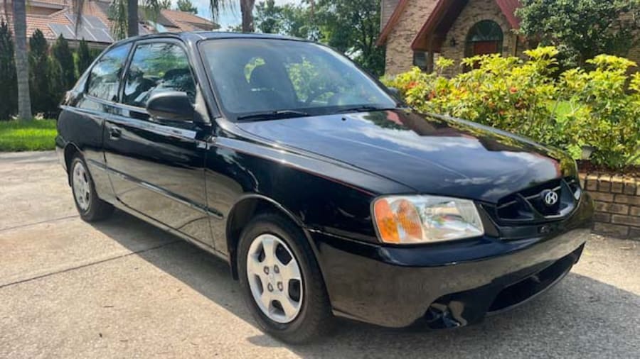 2001 Hyundai Accent Coupe for Sale at Auction - Mecum Auctions