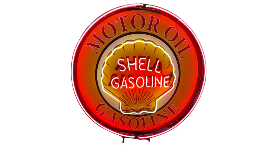 Shell Single-Sided Neon Sign for Sale at Auction - Mecum Auctions