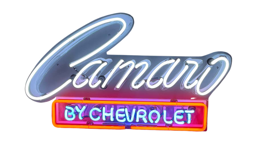 Camaro Single-Sided Neon Sign for Sale at Auction - Mecum Auctions