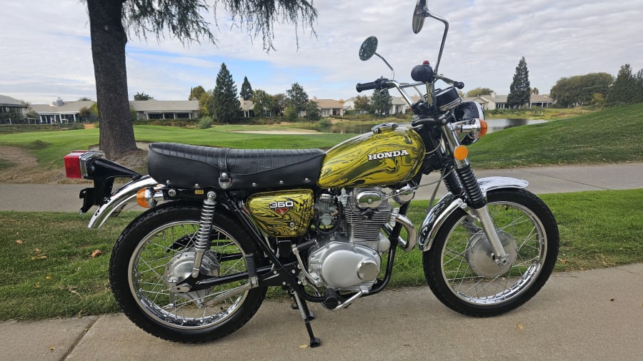 1972 Honda CL350 K4 Flying Dragon for Sale at Auction - Mecum Auctions