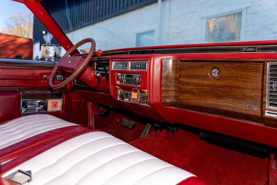 1977 Cadillac Deville Interior