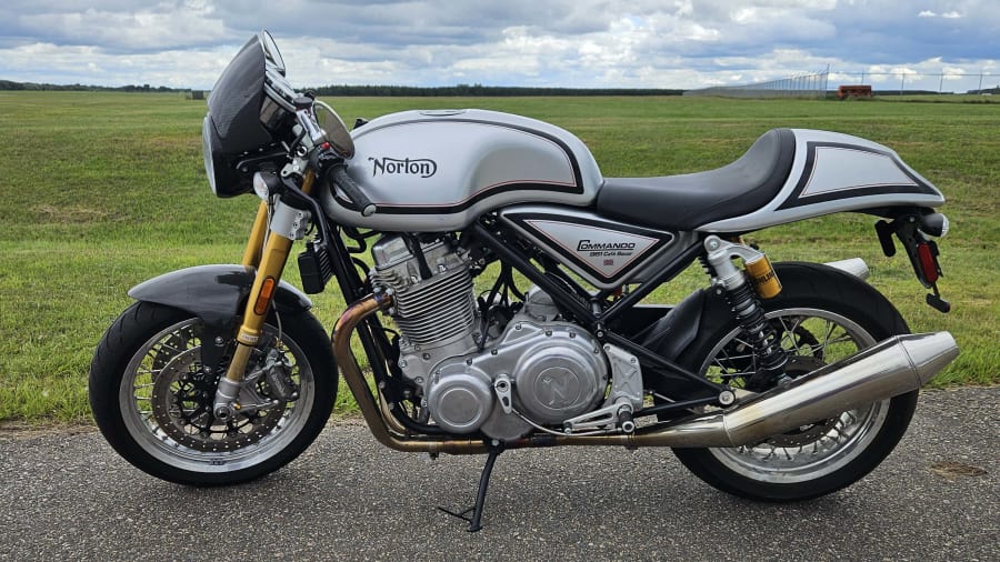 2015 Norton Commando 961 Cafe Racer For Sale At Auction - Mecum Auctions