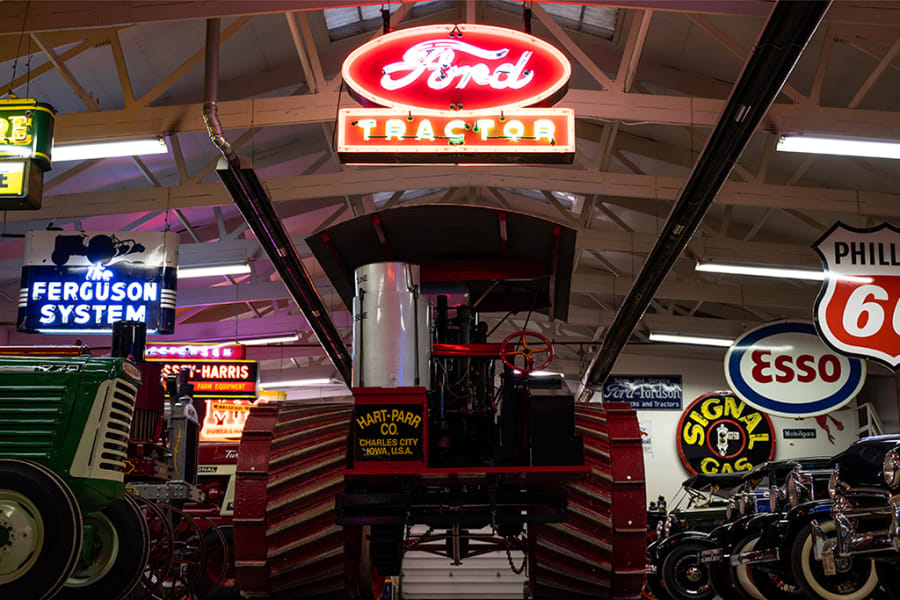 The George & June Schaaf Tractor Museum Auction to Feature Road Art ...