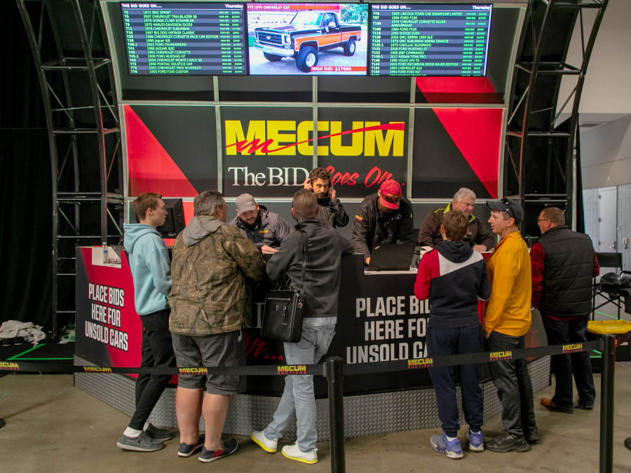 Bid Goes On - Unsold Auction Lots - Mecum Auctions