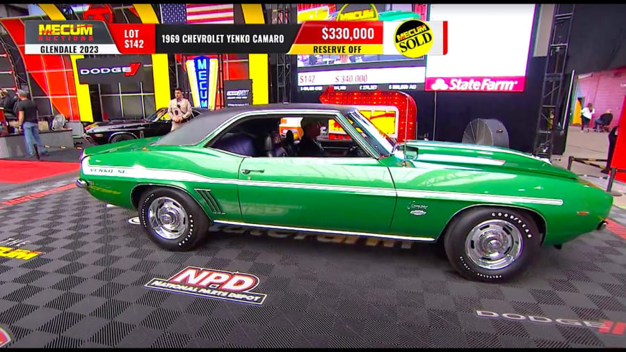SOLD For $330,000 // 1969 Chevrolet Yenko Camaro - Mecum Auctions