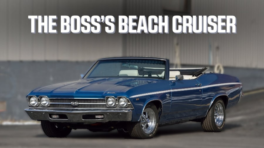 Bruce Springsteen's 1969 Chevrolet Chevelle Convertible - Mecum Auctions