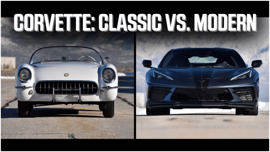 Comparing The C1 Corvette Roadster & The C8 Corvette 3LT Coupe - Mecum ...