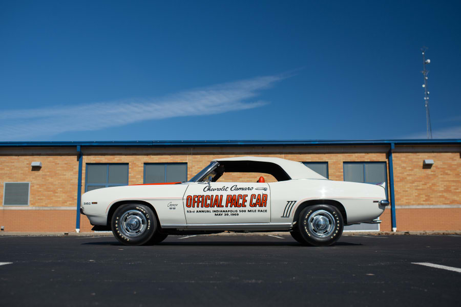 Jerry Hirsch Pace Car Collection Brings Legendary Camaros To Mecum Indy ...