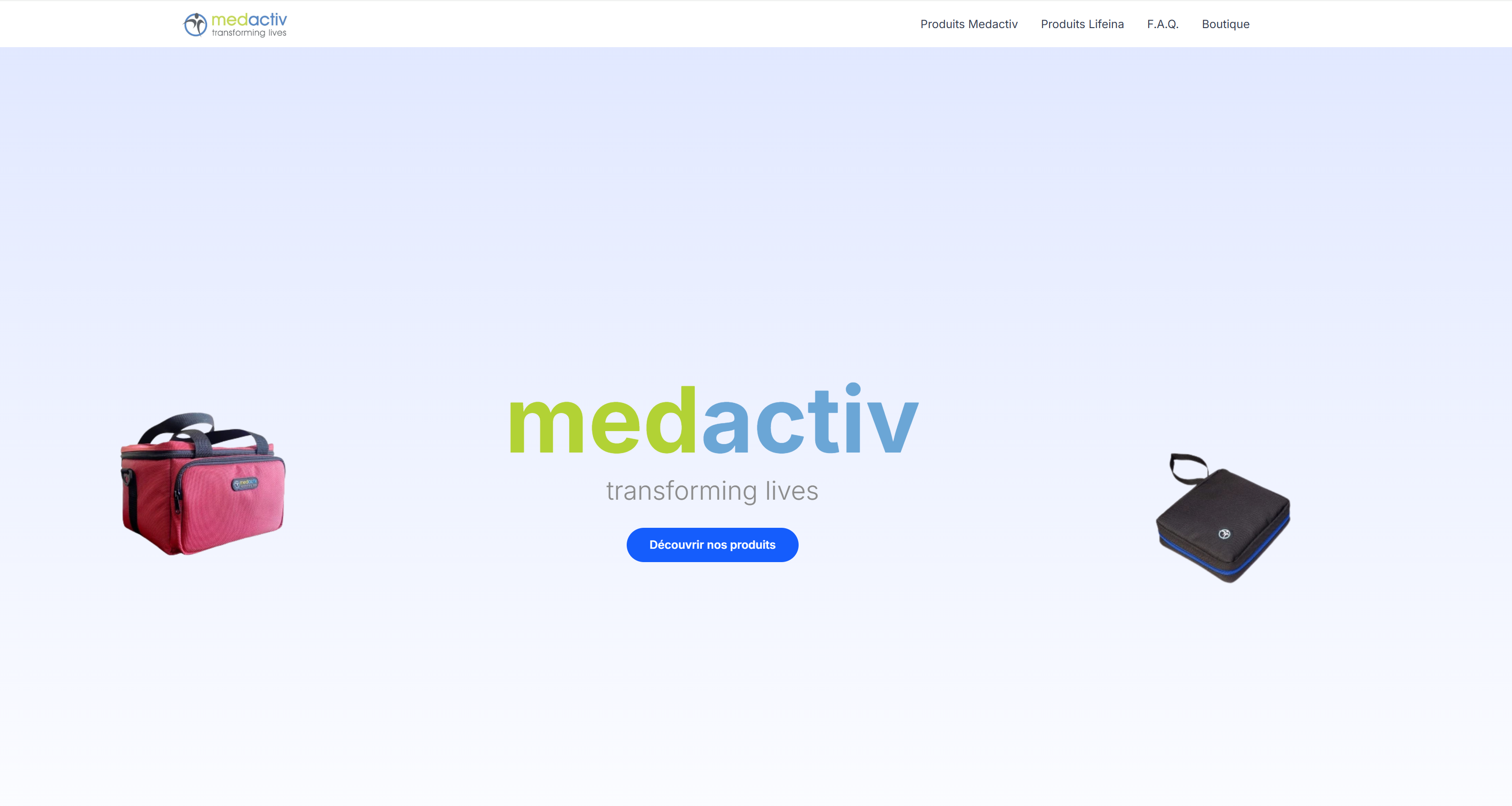 Medactiv - Solutions de transport et de conservation pour médicaments