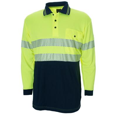 Tasweld | XAX Retro-Vis Micromesh L/S Taped Polo Shirts
