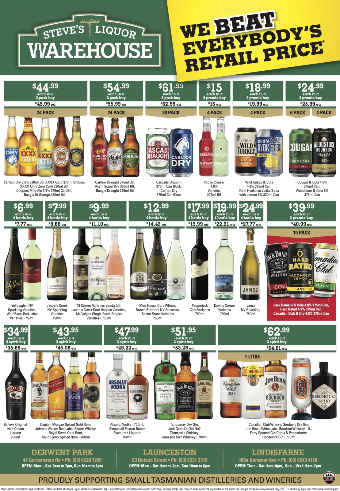 Tasmanian Catalogues