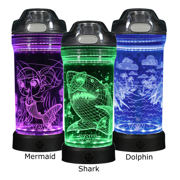3-pack: Igloo Yew Stuff 14oz Light-Up Bottle