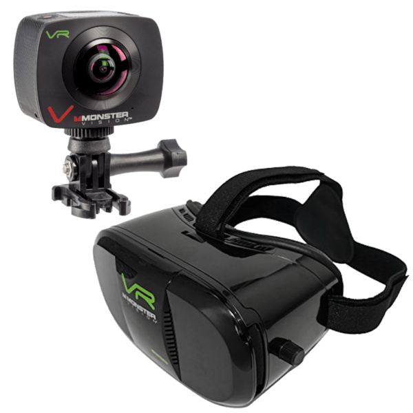 Monster Vision 360 Camera with VR Headset
