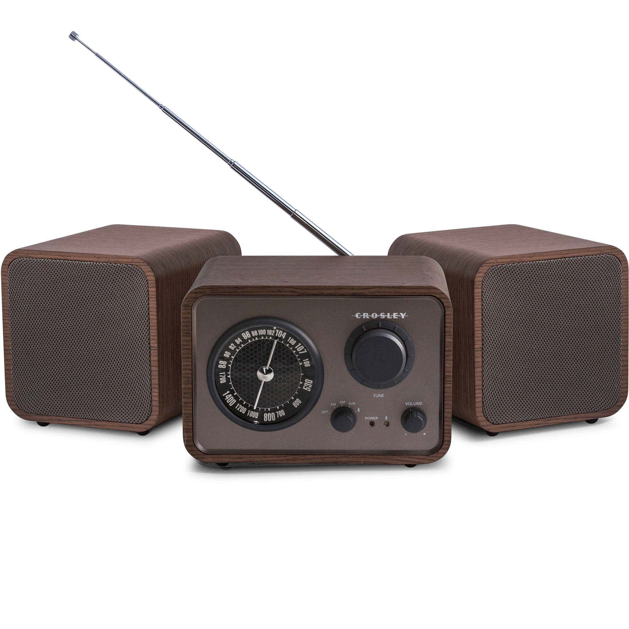 Meh: Crosley Trio Bluetooth Stereo System