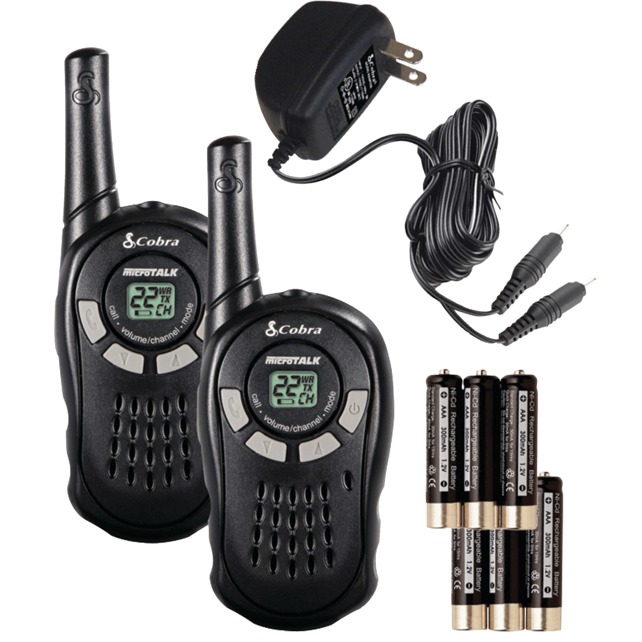 Cobra MicroTalk 16-Mile Pre-Charged Two-Way Radios