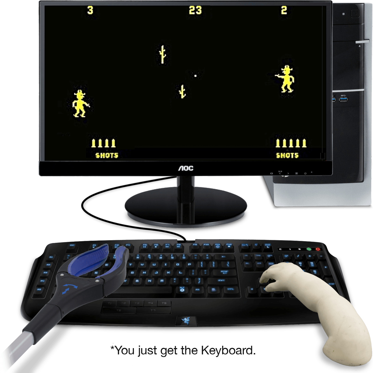 Razer Anansi MMO Gaming Keyboard