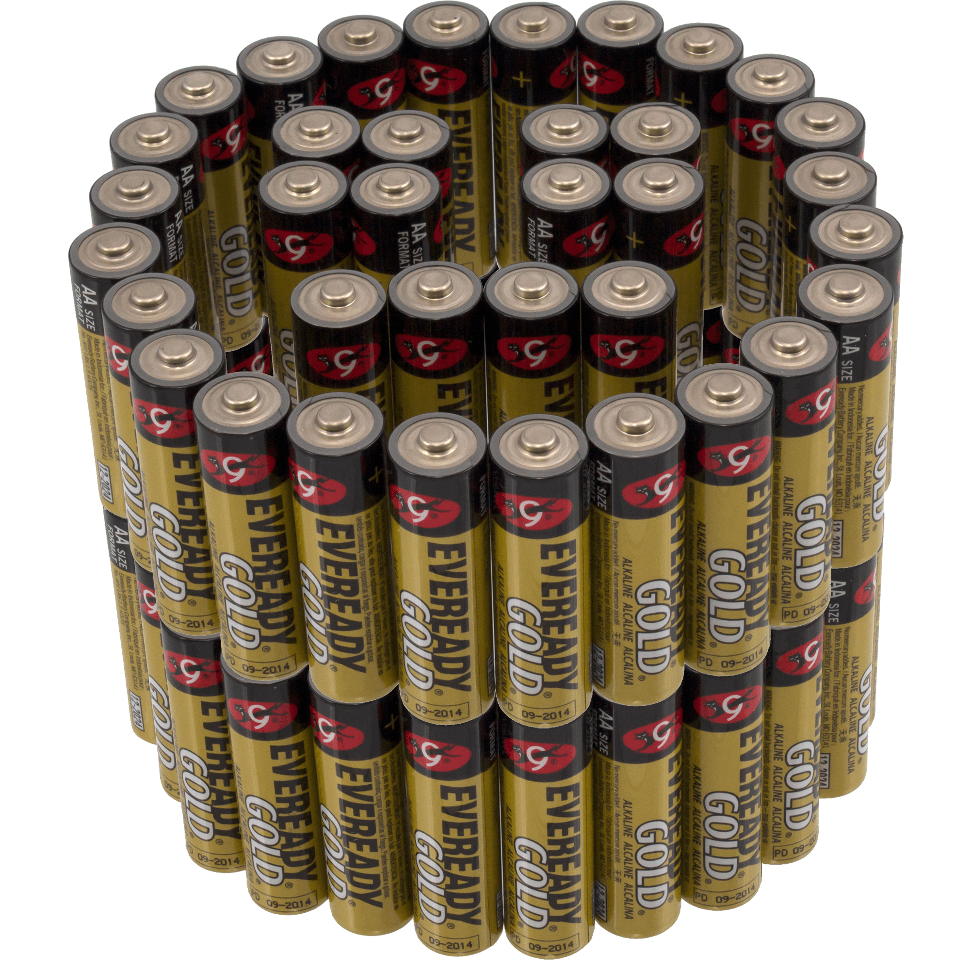 Meh: Eveready Gold AA Alkaline Batteries (72-Pack)