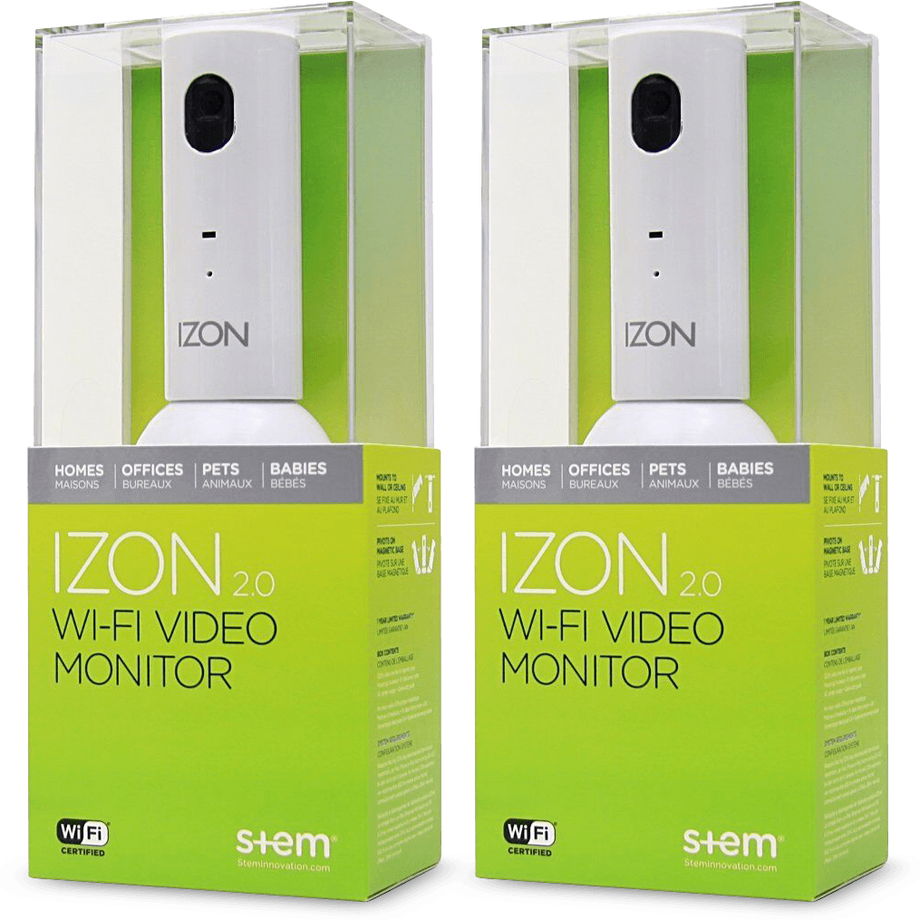 Meh: 2-for-Tuesday: Stem Izon 2.0 Wi-Fi Video Monitors