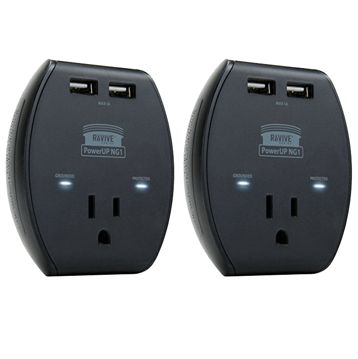 Meh: 2-for-Tuesday: ReVIVE Overload Surge Protector and 2-Port USB Adapters