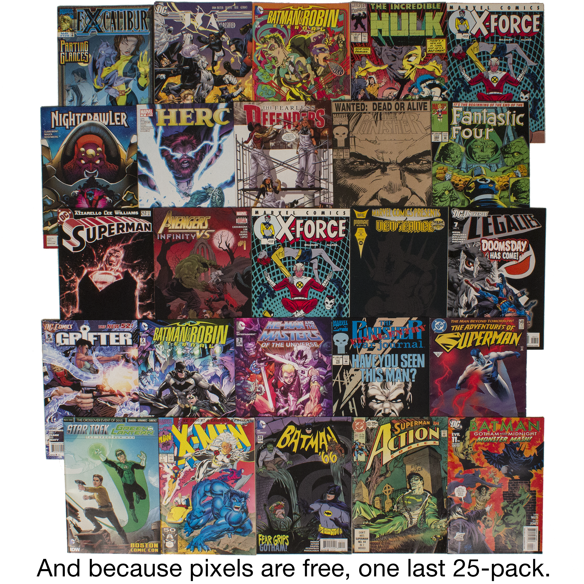 MorningSave: 25 Random Marvel and DC Comic Books