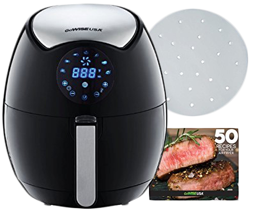 Meh: GoWise 3.7qt Touch Screen Digital Air Fryer with 100 sheets of ...